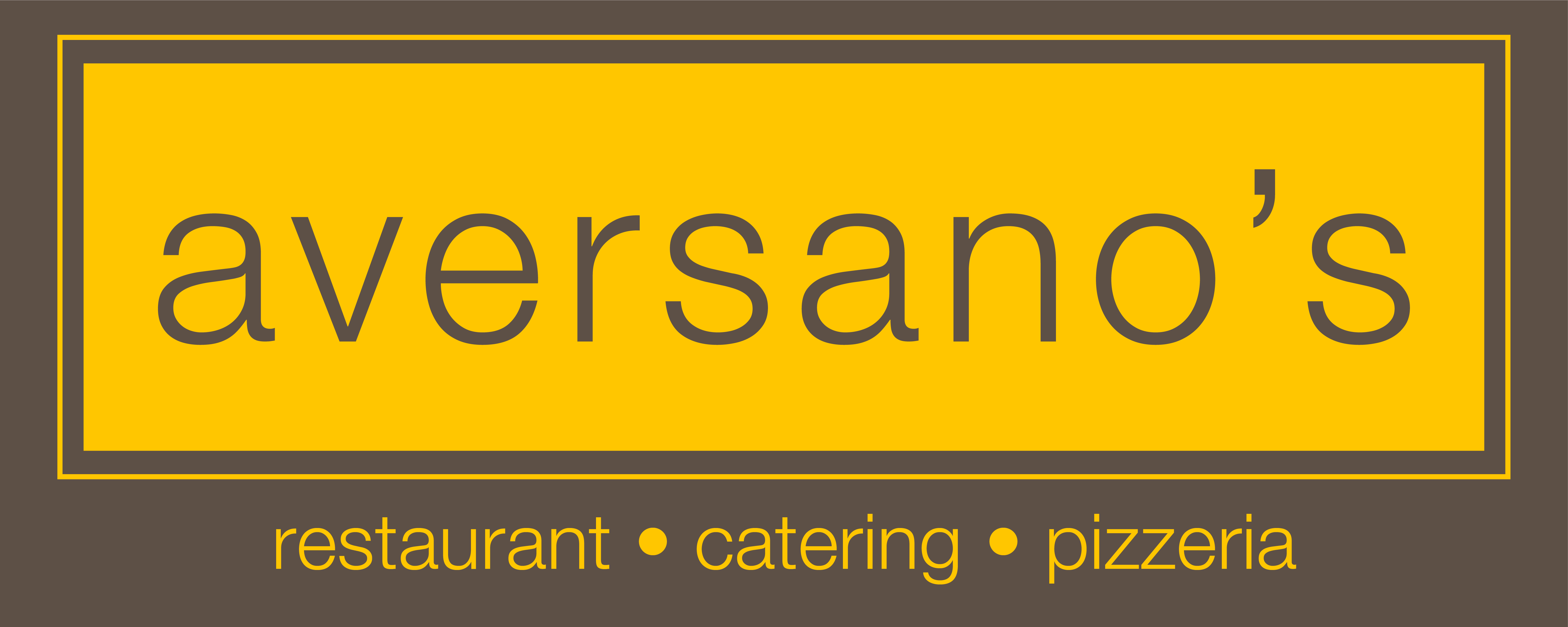 Aversano's Restaurant | Our Menus